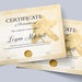 Editable Goalie Hockey Certificate Printable Goalie - Etsy