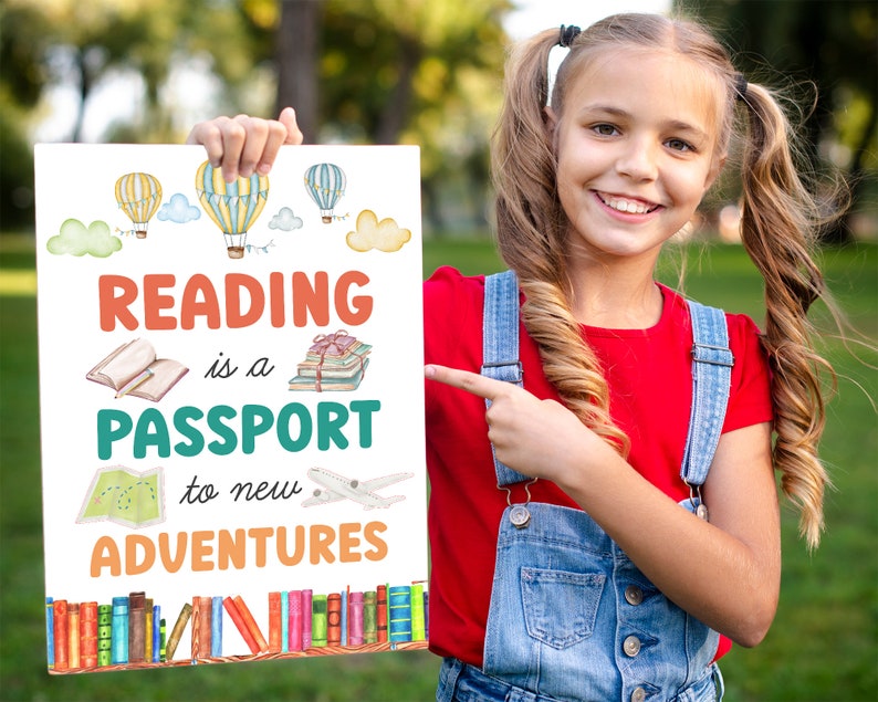 Printable Reading Sign Downloadable Classroom Reading Nook - Etsy