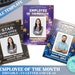 EDITABLE Star Employee of the Month Template BUNDLE Printable Employees ...
