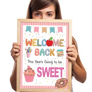 EDITABLE Back to School Welcome Sign Printable Download, Boho Welcome ...