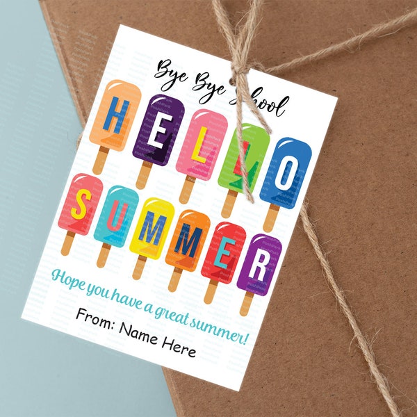 Summer Tags - Etsy