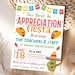 Editable Taco Bout an Appreciation Invitation, Fiesta Appreciate Party ...