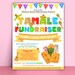 Editable Tamale Fundraiser Flyer, Nacho Average Mexican Food Taco ...