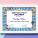 Editable Certificate of Bravery Blue Printable Kids - Etsy