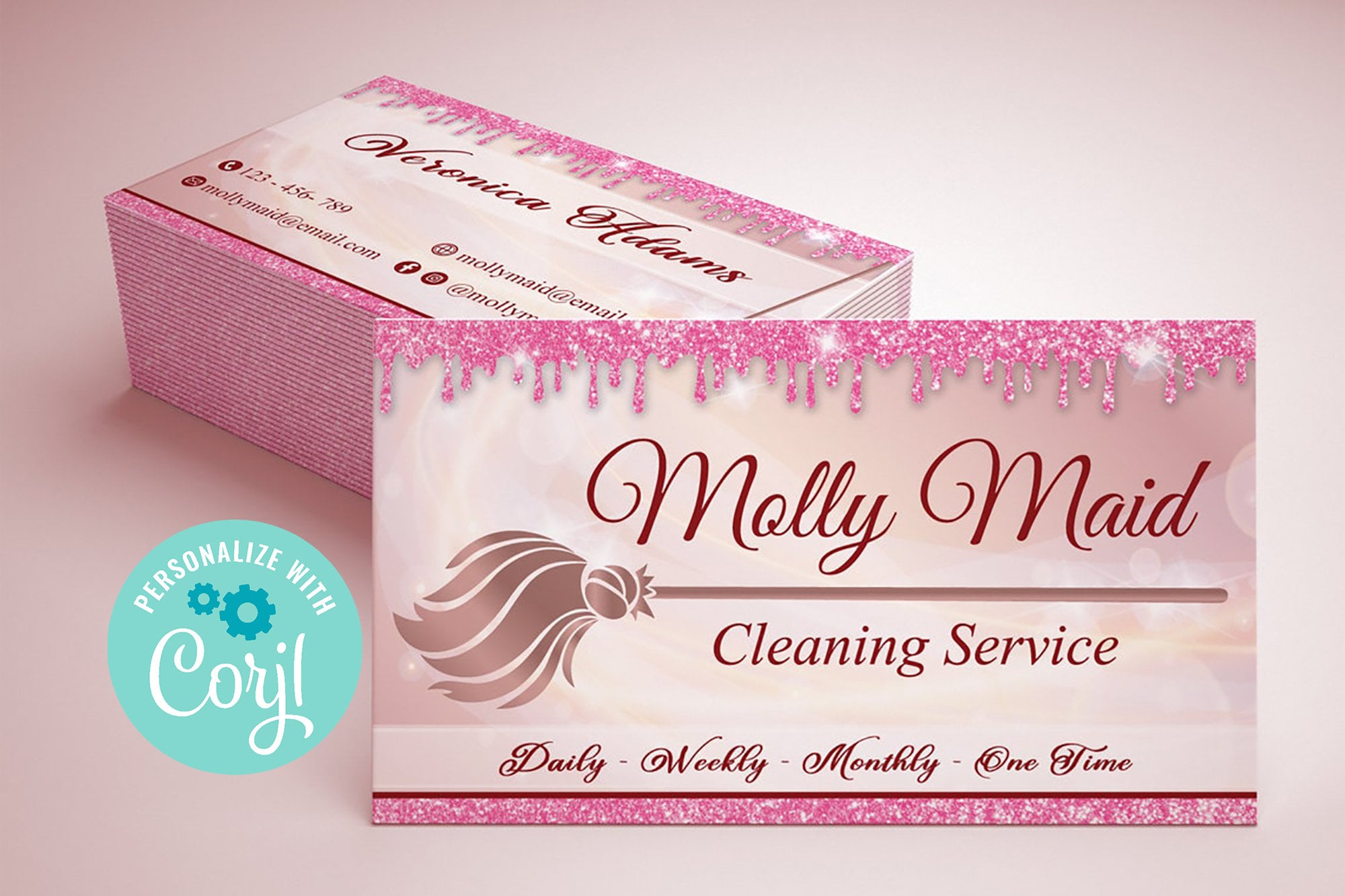 House Cleaning Business Cards Examples