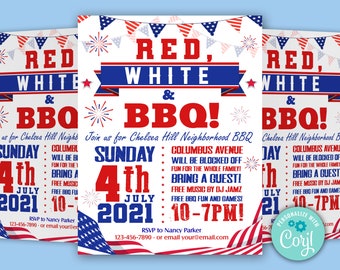 Cookout Invitation - Etsy