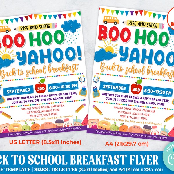 Boo Hoo Breakfast Invitation - Etsy