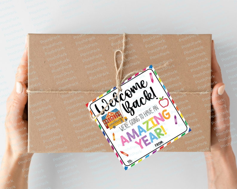 Printable Welcome Back to School Gift Tags Back to School - Etsy