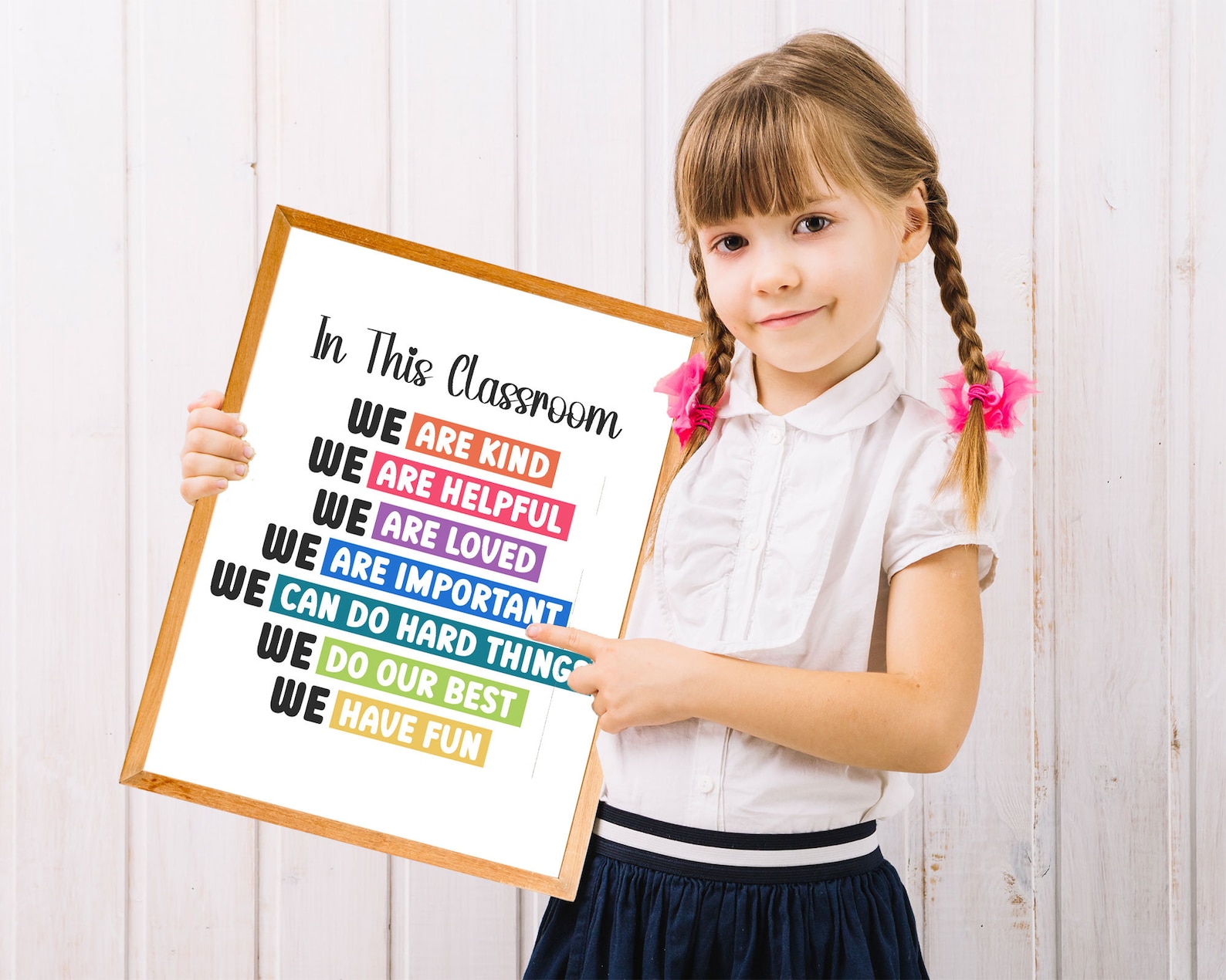 In This Classroom We Are Classroom Quotes Classroom Wall Art - Etsy