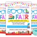 Editable Book Fair Flyer Template, Colorful School Fundraiser ...