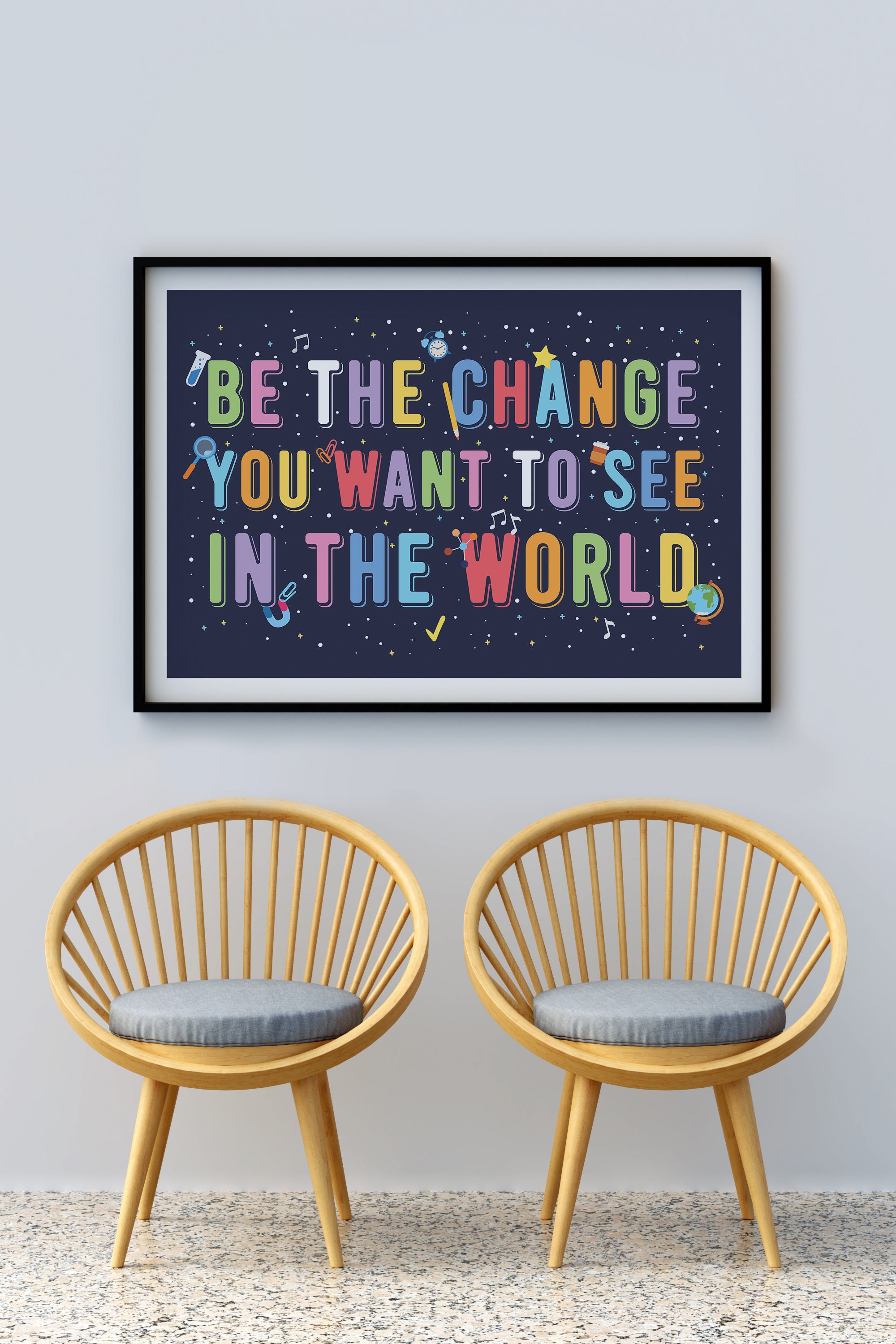 Colorful Motivational Classroom Posters Printable Back to - Etsy