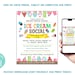 EDITABLE Ice Cream Social Flyer, Summer Ice Cream Party, Watercolor ...