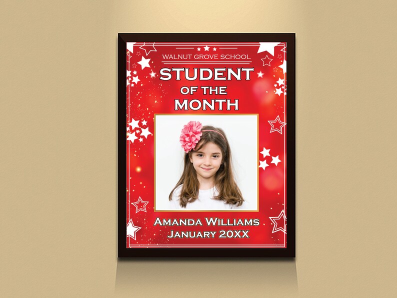 Editable Student of the Month Certificate Template, Classroom Awards ...