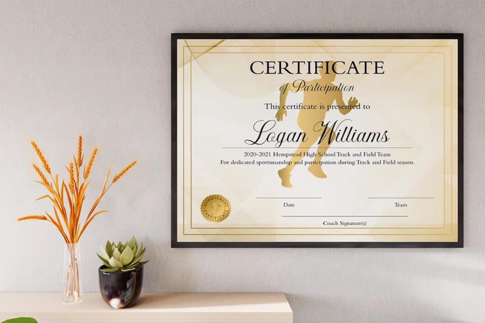 Editable Cross Country Certificate Template Bundle for Boys and Girls ...