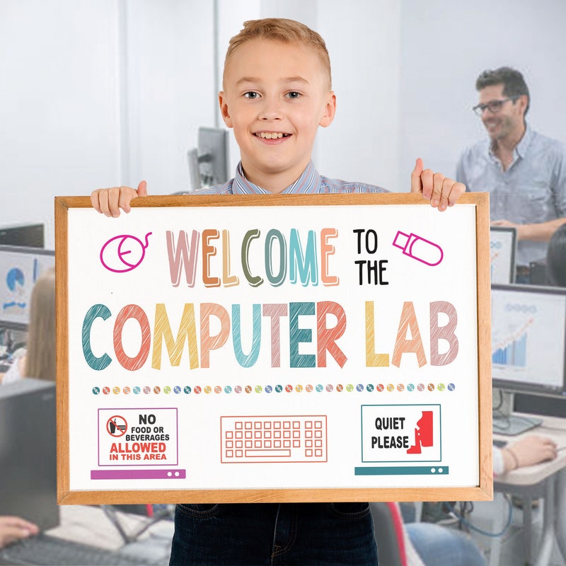 Computer Lab Decor - Etsy