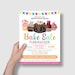EDITABLE Bake Sale Flyer, Printable , PTO PTA Flyers, School Family ...