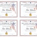 EDITABLE End of Season Basketball Award Certificates for Girls, Red ...