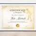 Editable Tennis Certificates for Girls, Minimalist Printable Tennis ...