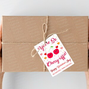 Valentine's Day Gift Tag, Editable Teacher School Staff Appreciation ...