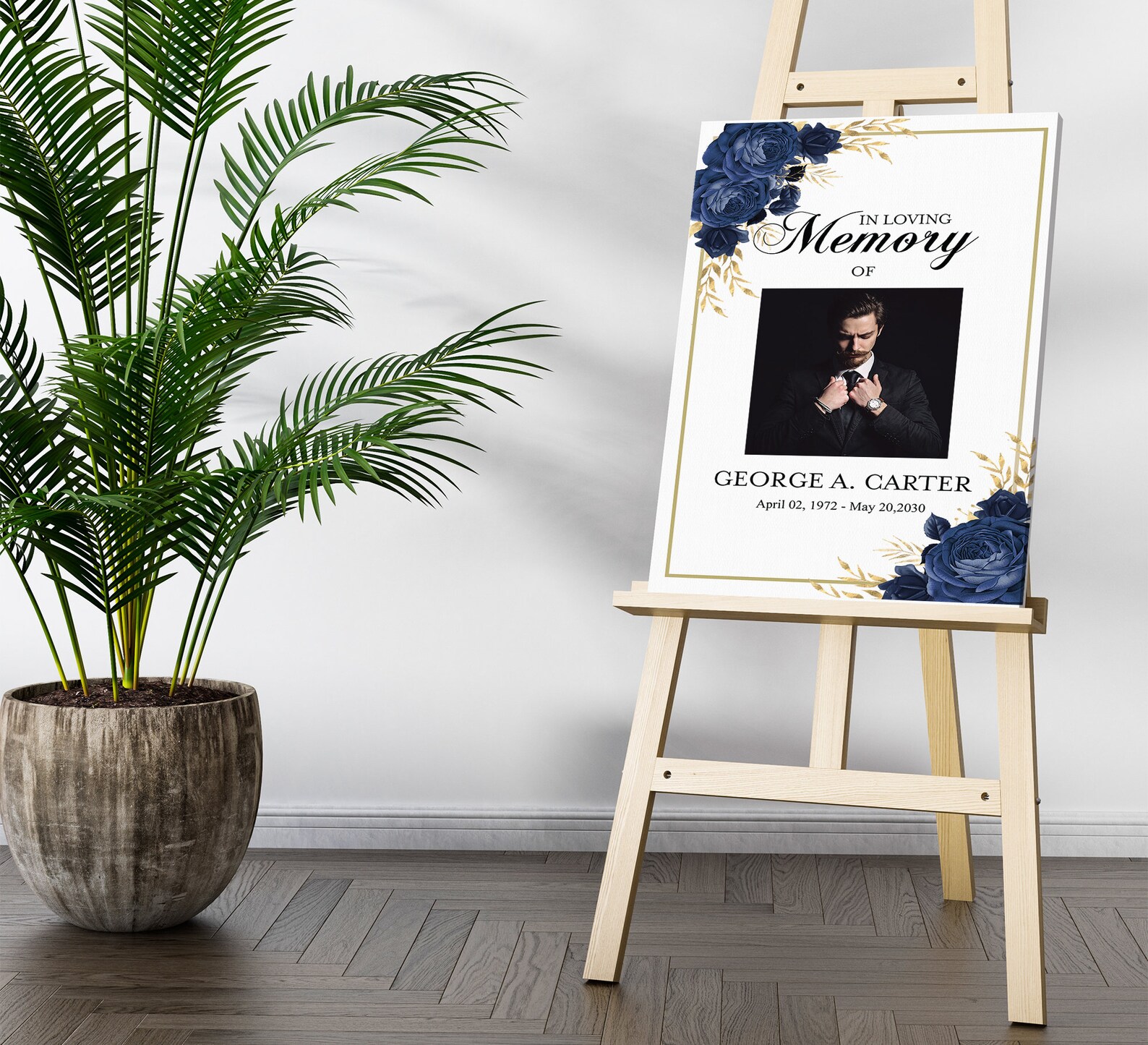 Editable Funeral Welcome Sign Template Memorial Service Sign - Etsy