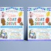 Editable Winter Coat Drive Flyer Template, DIY Charity Church ...