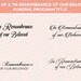 Sets of 4 in Remembrance of Our Beloved Funeral Program Word Art Titles ...