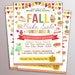 Editable Fall Bake Sale Flyer, Printable Halloween Invite, Community ...