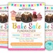 EDITABLE Bake Sale Flyer Printable PTO PTA Flyers School - Etsy