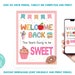 EDITABLE Back to School Welcome Sign Printable Download, Boho Welcome ...