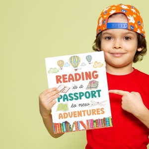 Printable Reading Sign, Downloadable Classroom Reading Nook Sign ...