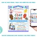 Editable Winter Coat Drive Flyer Template, DIY Charity Church ...