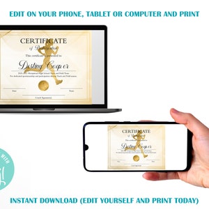 Editable Girls Cross Country Certificate Template, Girls Cross Country ...