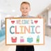 Printable Welcome to the Clinic, PDF School Clinic Decor, School Clinic ...