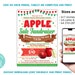 Editable Apple Sale Fundraiser Flyer Template, School Church ...