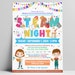 Editable STEAM Night Flyer, PTO PTA School Flyer, Science Tech ...