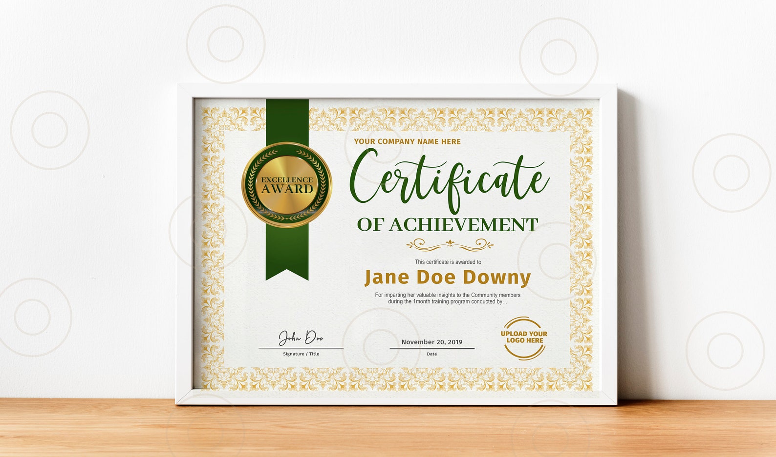 EDITABLE Certificate of Achievement Template BUNDLE, Printable Award ...