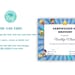 Editable Certificate of Bravery, Blue Printable Kids Certificate ...