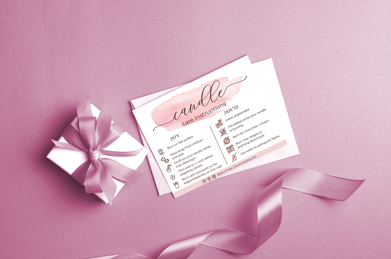 Editable Candle Care Card Candle Care Instructions For Candle Etsy editable-candle-care-card-candle-care-instructions-for-candle-etsy
