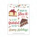 PDF Christmas Holiday Gift Tags, Printable Any Way You Slice It, We Are ...