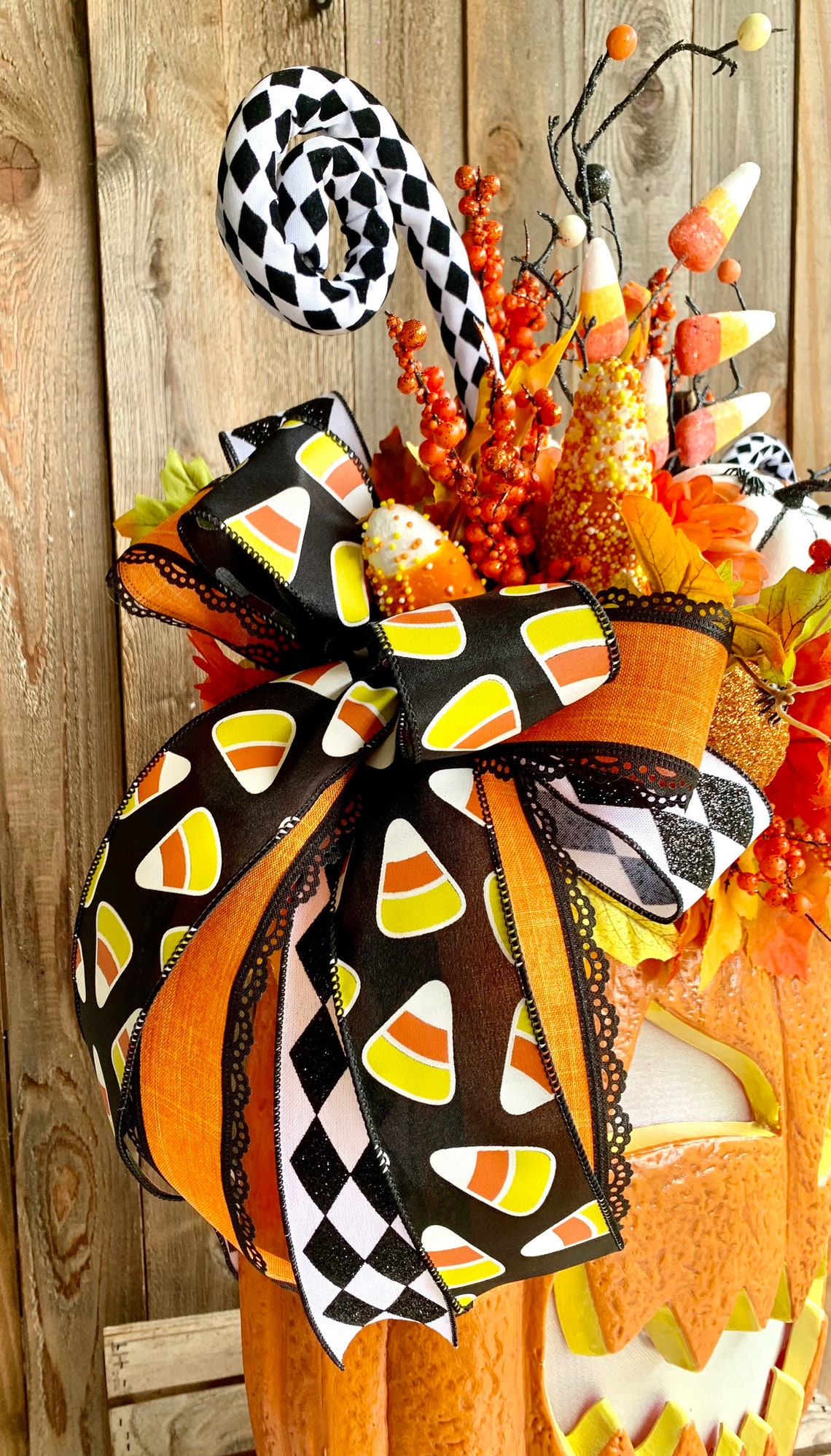 Halloween Animated/ Talking Pumpkin Head Door Decor, Jack O Lantern ...