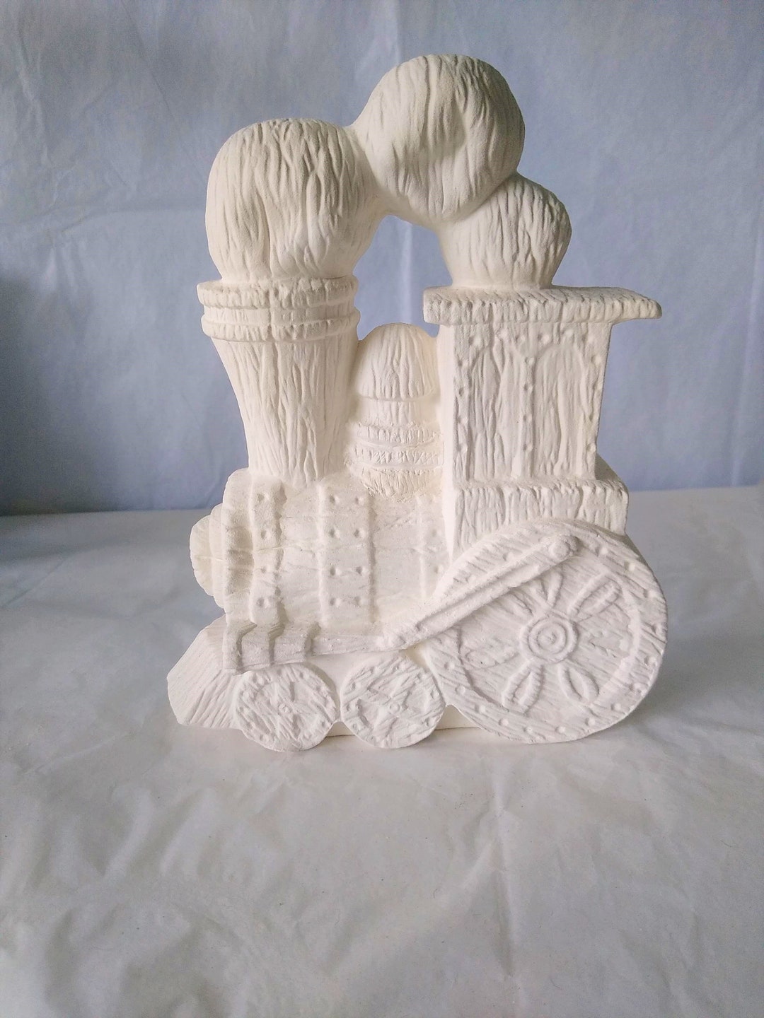 Choo Choo Train / Wood Look Train / Train Engine / Ceramic Train ...