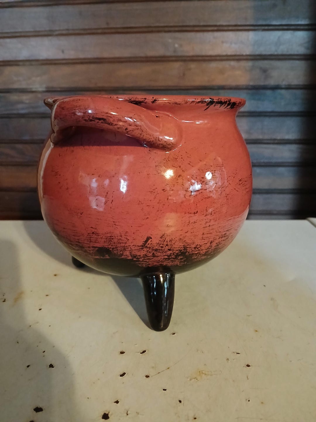 Ceramic Cauldron / Halloween Cauldron / Witches Cauldron / Halloween ...