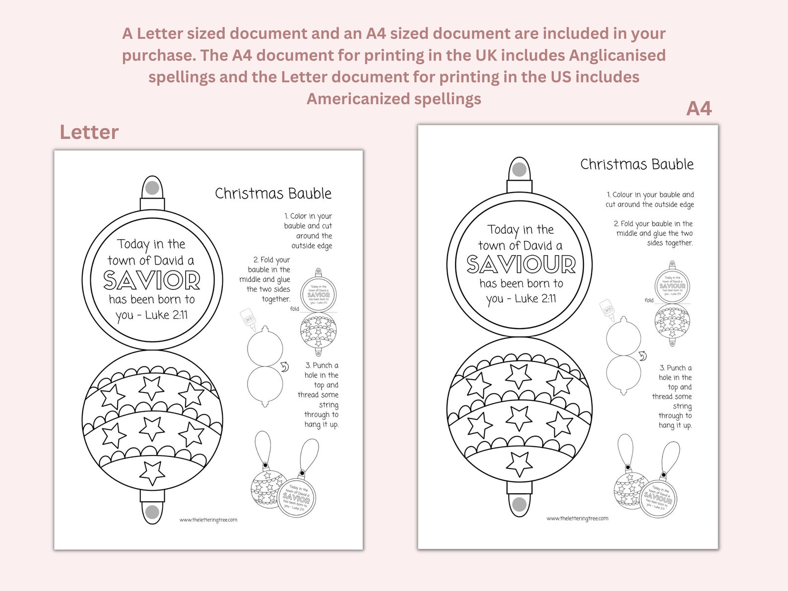 Printable Christmas Craft | Bible Verse Christmas Coloring | Sunday ...