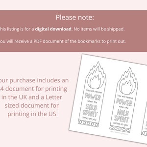 Printable Pentecost Craft Activity | Pentecost Coloring Bookmarks ...