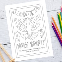 Pentecost Crowns Printable Craft, Holy Spirit Activity for Kids, Sunday ...