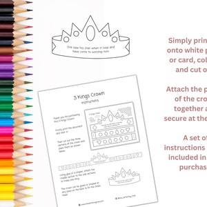 Printable 3 Kings Craft | Three Wise Men Coloring | Bible Verse ...