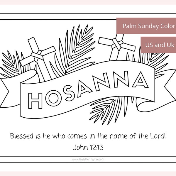 Hosanna - Etsy