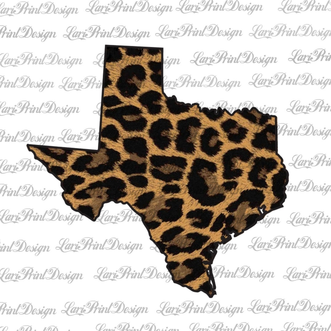 Texas Leopard PNG, Sublimation Graphics, Instant Download, Clipart - Etsy