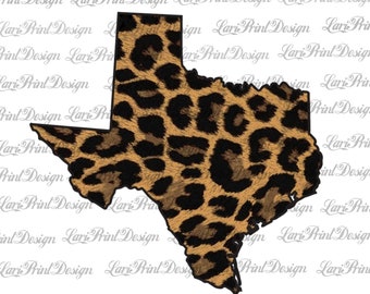 Texas Leopard PNG Sublimation Graphics Instant Download - Etsy
