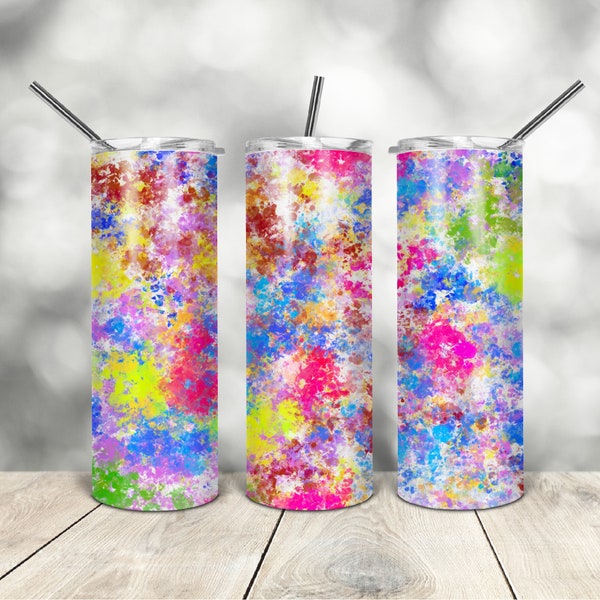 Neon Paint Splatter - Etsy
